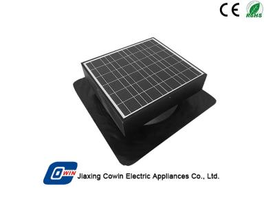 China 30 Watt 12 Inch Fan Blade Small Solar Attic Fan , Solar Roof Attic Fan CE Rohs Approved for sale