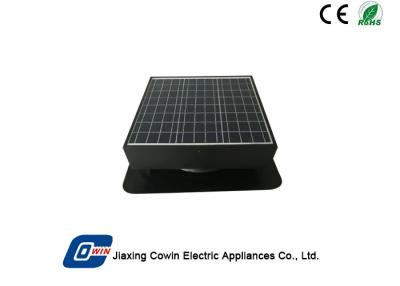 China Eco Stainless Steel Solar Attic Vent Fan With All Metallic Construction for sale