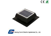 China ABS Hood Solar Panel Attic Vent Fan , Solar Attic Ventilation Fan 10 Watt 8 Inch for sale
