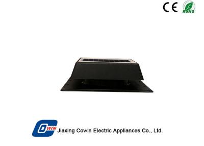 China ABS Hood Solar Attic Vent Fan 10 Watt 9 Inch To Prevent Ice - Dam In Winter for sale