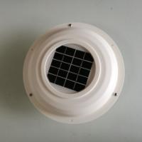 China Steel Solar Panel Vent Fan For Caravan / Boat / Lorry Van Air Ventilation for sale