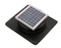 China 40W Adjustable Solar Roof Turbine Ventilator 61*64*21.5 Cm Long Service Life for sale