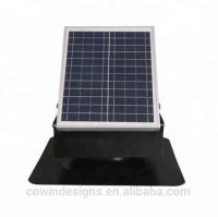 China 20W9IN Mounted Roof Solar Vent Fan For Control Panel At Home And Workshop for sale