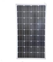 China 100W Siliver Corrugated Solar Power Panels , Mono Silicon Solar Panels For Outdoor Use for sale