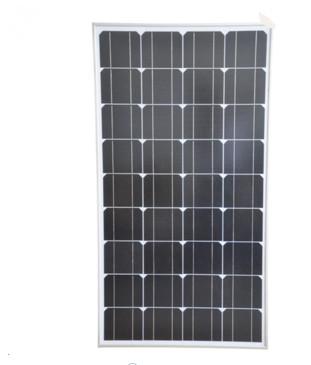China 100W Siliver Corrugated Solar Power Panels , Mono Silicon Solar Panels For Outdoor Use for sale