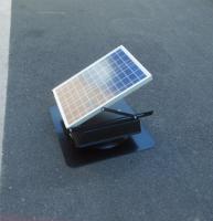 China Rechargeable battery solar attic vent fan for warehouse roof,container house for sale