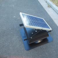 China 20W9INSB used air ventilation & refreshing solar attic vent fan for warehouse roof,container house for sale