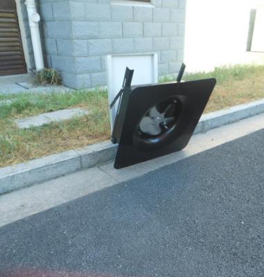 China Used for air conditioning flow solar attic vent fan with rechargeable battery for sale