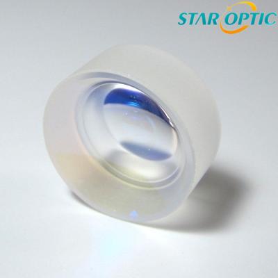 China Customized Cylindrical Glass Lens for UV Working Wavelength in Medical Industry for sale