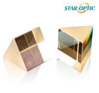 China VIS To IR Optical Cylinder Lens with Design Wavelength 632.8nm and Clear Aperture 90% for sale