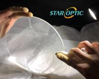 China Optical Glass Dome Material Glass Optical Lenses Ideal for Objective Components in Optical Imaging and Measurement Tools for sale
