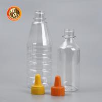 China Flip Top Plastic Squeeze Sauce Bottle For Syrup 250ml 500ml for sale