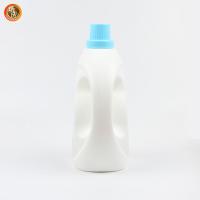 China HDPE Laundry Liquid Detergent Plastic Bottles With Measuring Cap 1 Gallon 3000ml for sale