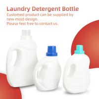 China 2L 3L Liquid Soap Laundry Detergent Bottle Plastic Fabric Softener Bottles for sale