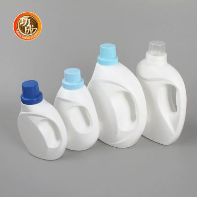 China PE Empty Plastic Washing Detergent Bottle With Screw Cap Reusable for sale