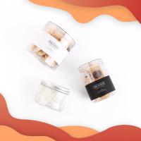 China 19oz 100 Caliber 500ml Plastic Wide Mouth Jars For Spices Food for sale