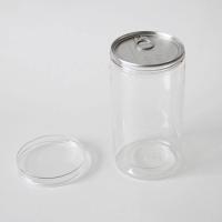 China Transparent Wide Mouth Pet Plastic Honey Containers With Lids Food Grade for sale