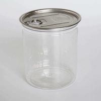 China Candy Cookie Tea Storage Jars Plastic Small Plastic Sweet Jars 6oz for sale
