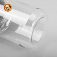 China Food Grade Clear Plastic Jam Bottle 500ml 2000ml Pet Cookie Jar for sale