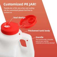 China Pe Plastic Edible Oil Bottle Seasonings Food Packaging Bottle With Lid for sale