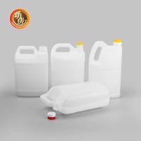 China Rectangle Hdpe Plastic Cooking Oil Bottle Food Grade peanut oil bottle for sale