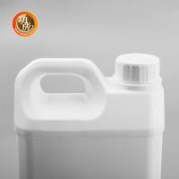 China Empty Thickened PE Chemical Plastic Water Bottle With Handle for sale