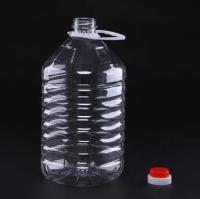 China OEM Clear Pet Plastic Condiment Bottles 250ml 500ml 1l Cooking Oil Container Plastic for sale