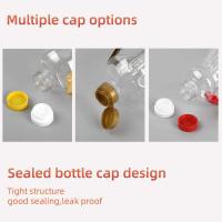China 1680ml PET Plastic Seasoning Bottle Empty Soy Sauce Vinegar Plastic Container for sale