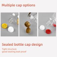 China Food Grade Sunflower Oil 1 Litre Bottle Clear Plastic Vinegar Bottle With Handle for sale