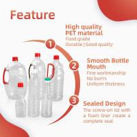 China Edible Oil Soy Sauce Plastic Bottle 500ml PET Cooking Oil Bottles for sale