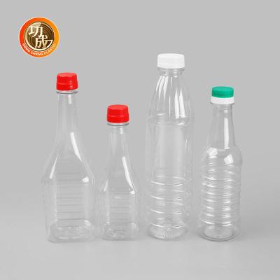 China Customized Transparent PET Cooking Oil Plastic Bottle 500ml for sale