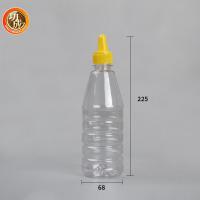 China Leak Proof Plastic Squeeze Sauce Bottle PET Tomato Ketchup Squeeze Bottle for sale