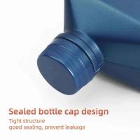 China Empty HDPE 1L Motor Oil Jugs Plastic Petrol Bottle Leakage Proof for sale