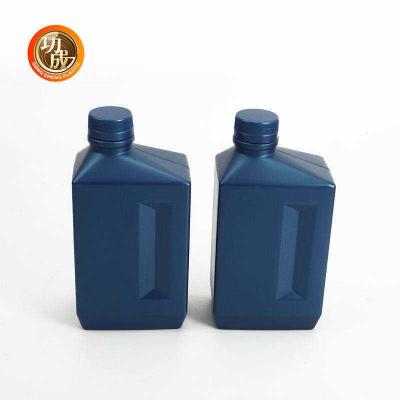 China Smooth Surface Engine Oil Canister 500Ml HDPE Empty Oil Containers for sale