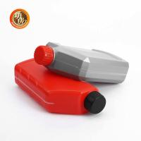 China 1 Litre Engine Oil Plastic Bottle Red Blue Silver Engine Oil Holder for sale
