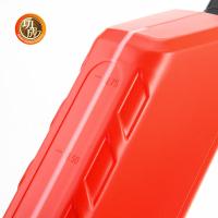 China HDPE Engine Oil Empty Bottle Red Blue Gasoline Fuel Bottle for sale