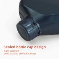 China OEM HDPE 1 Liter Plastic Lubricant Bottle Anti Freezing Brake Oil Bottle for sale