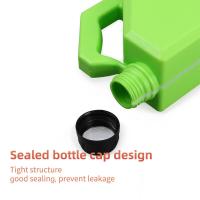 China Portable Engine Oil Lubricating Bottle Gasoline Plastic Bottle With Cap for sale