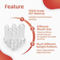 China 28mm 30mm 62mm Water Bottle PET Preform Mold Food Grade for sale