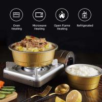 China Restaurant BBQ Air Fryer Tin Foil trays Rectangle Takeaway Aluminium Foil Pan for sale