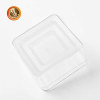 China Transparent PET Customize Packing Boxes Plastic Food Storage Boxes for sale