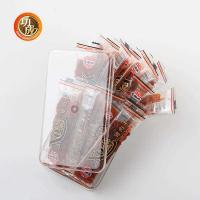 China Transparent PET Square Plastic Storage Jars 660Ml Plastic Food Container With Lids for sale