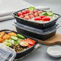 China Transparent PP Customize Packing Boxes Disposable Take Away Containers for sale