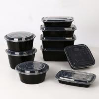 China OEM Disposable Take Out Containers Plastic Trays With Lids for sale