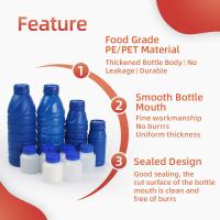 China PE Pesticides Packaging Bottles 100ml 200ml 500ml 1000ml Plastic Chemical Bottle for sale