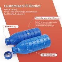 China PE Pesticides Packaging Bottles 100ml 200ml 500ml 1000ml Plastic Chemical Bottle for sale