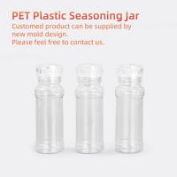 China Food Grade Shaker Plastic Spice Bottles 350ml 500ml PET Spice Jars for sale