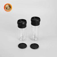 China Food Grade Plastic Seasoning Bottles PET Pepper Spice Grinder Bottle for sale