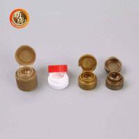China BPA Free Plastic Bottles Cap 4g 6g 9g Flip Top Bottle Caps for sale