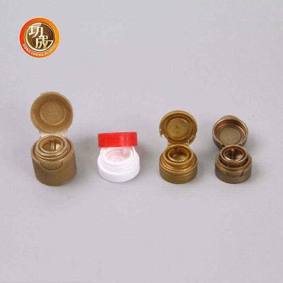 China BPA Free Plastic Bottles Cap 4g 6g 9g Flip Top Bottle Caps for sale